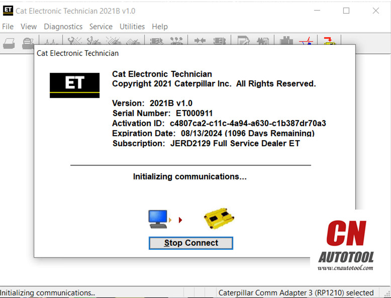 2021B Cat ET software as Cat Caterpillar ET 2018C 2019A 2019C 2021A ...