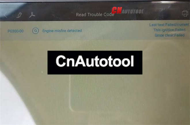 Chevy P0300 Avalanche 2008 code with Xtool X100 PAD3: diagnostic tests ...